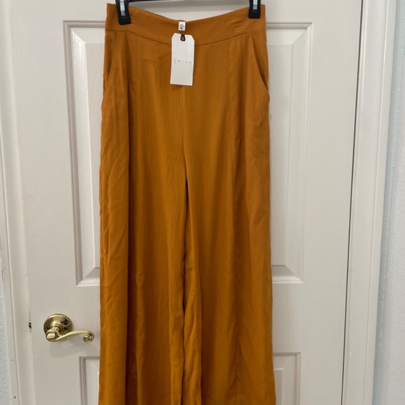 Leith | Pants & Jumpsuits | Leith Textured Wideleg Pant | Poshmark